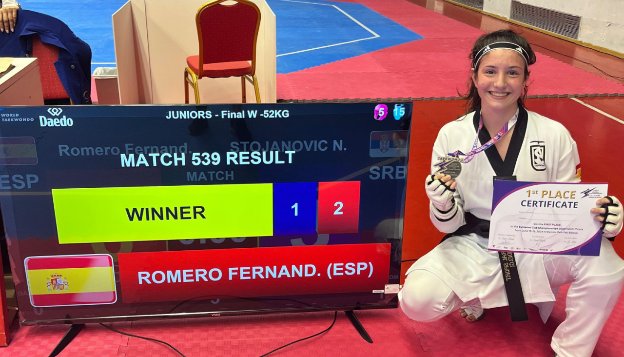Noa Romero se corona campeona de Europa Sub 21 en Albania