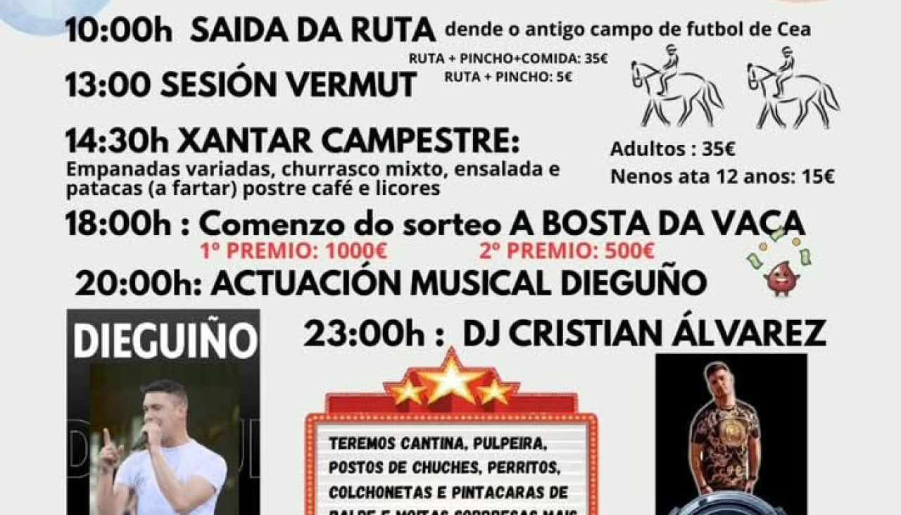 La segunda edición de A Bosta da Vaca y la primera de la Ruta Cabalar ...