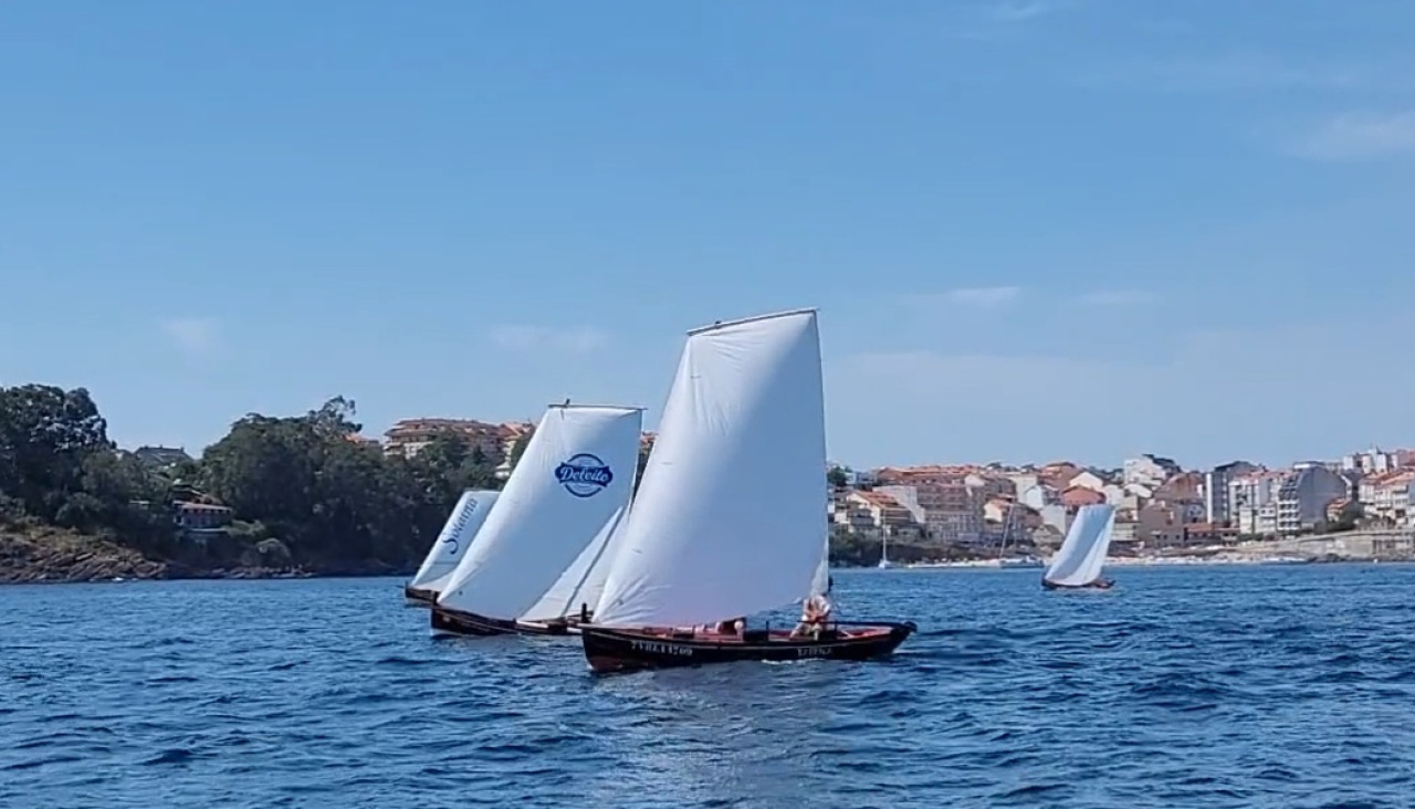 Portonovo acolle a vinte dornas na primeira regata da Copa Mörling