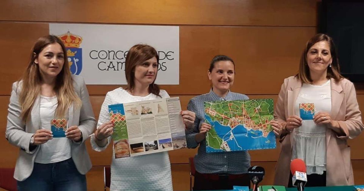 Cambados estrena mapa turístico con una edición más completa, moderna y ...