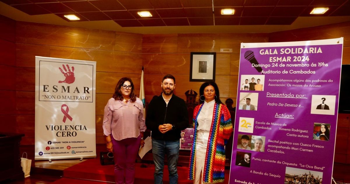 Esmar celebra su gala solidaria y reivindicativa del 25-N con Mozos de ...